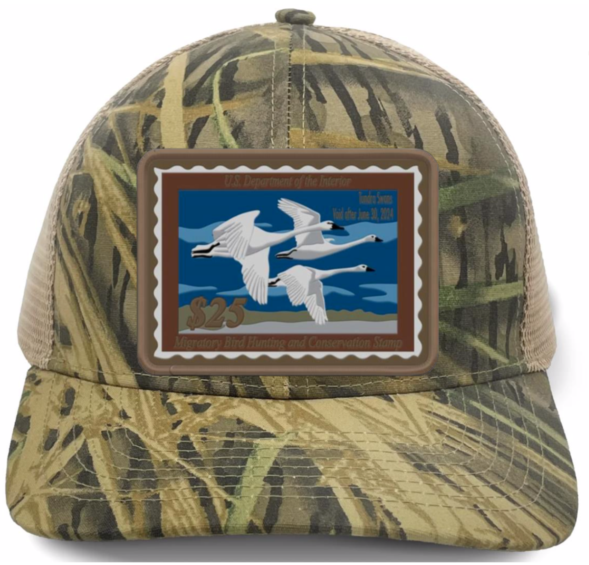 Duck Stamp Hat Tundra Swans 2023-2024 – Woodley Co
